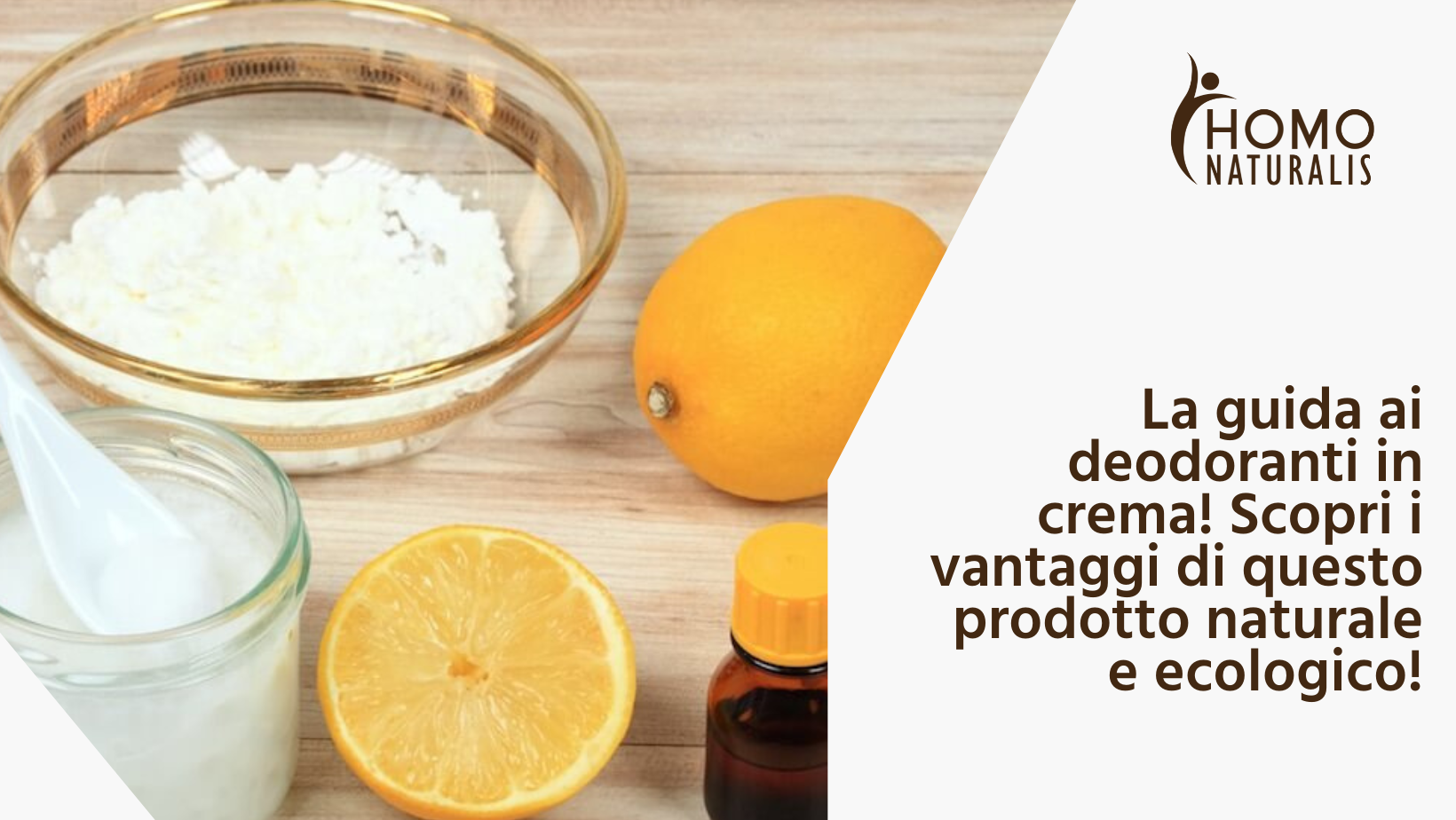 Perché usare il Deodorante Naturale in Crema? Benefici, Consigli, Vant ...